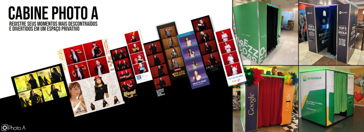 Cabine de Fotos, Aluguel p/ Festas e Eventos (Preço Justo)